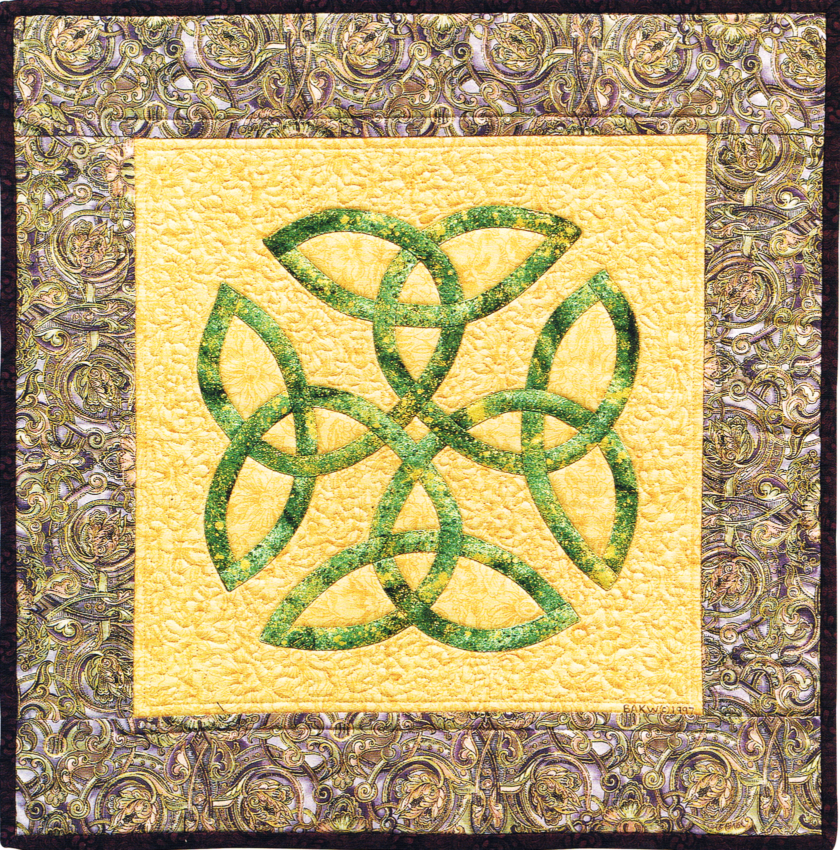Celtic True Lovers Knot Quilt or Pillow Pattern (PDF Download) – Beth ...
